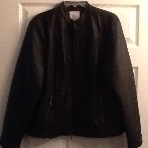 Jackets & Coats | Fab Faux Leather Jacket | Poshmark